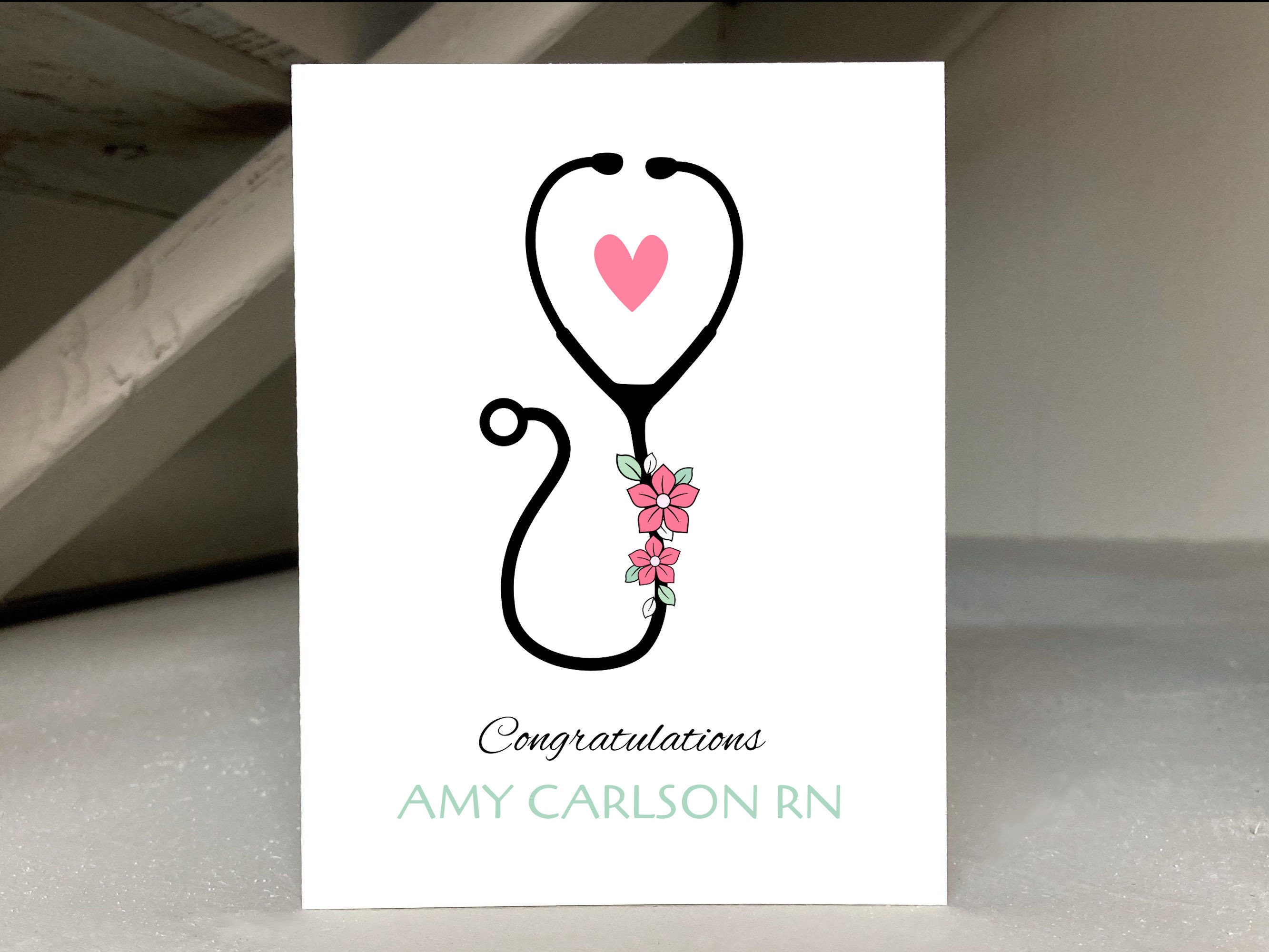 Doctor Graduation Card, New Nurse, Congratulations Card - Etsy
