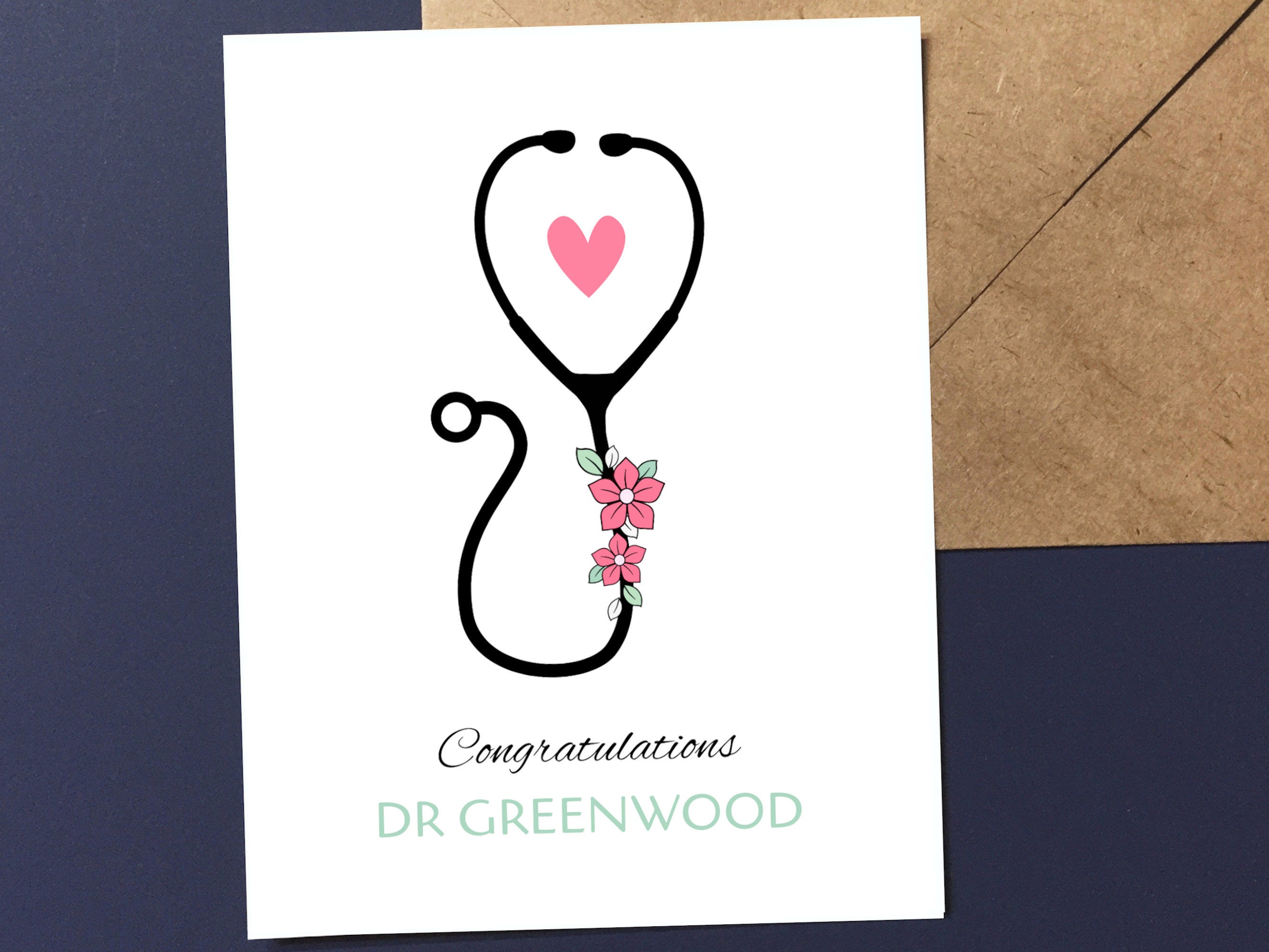 Doctor Graduation Card, New Nurse, Congratulations Card - Etsy