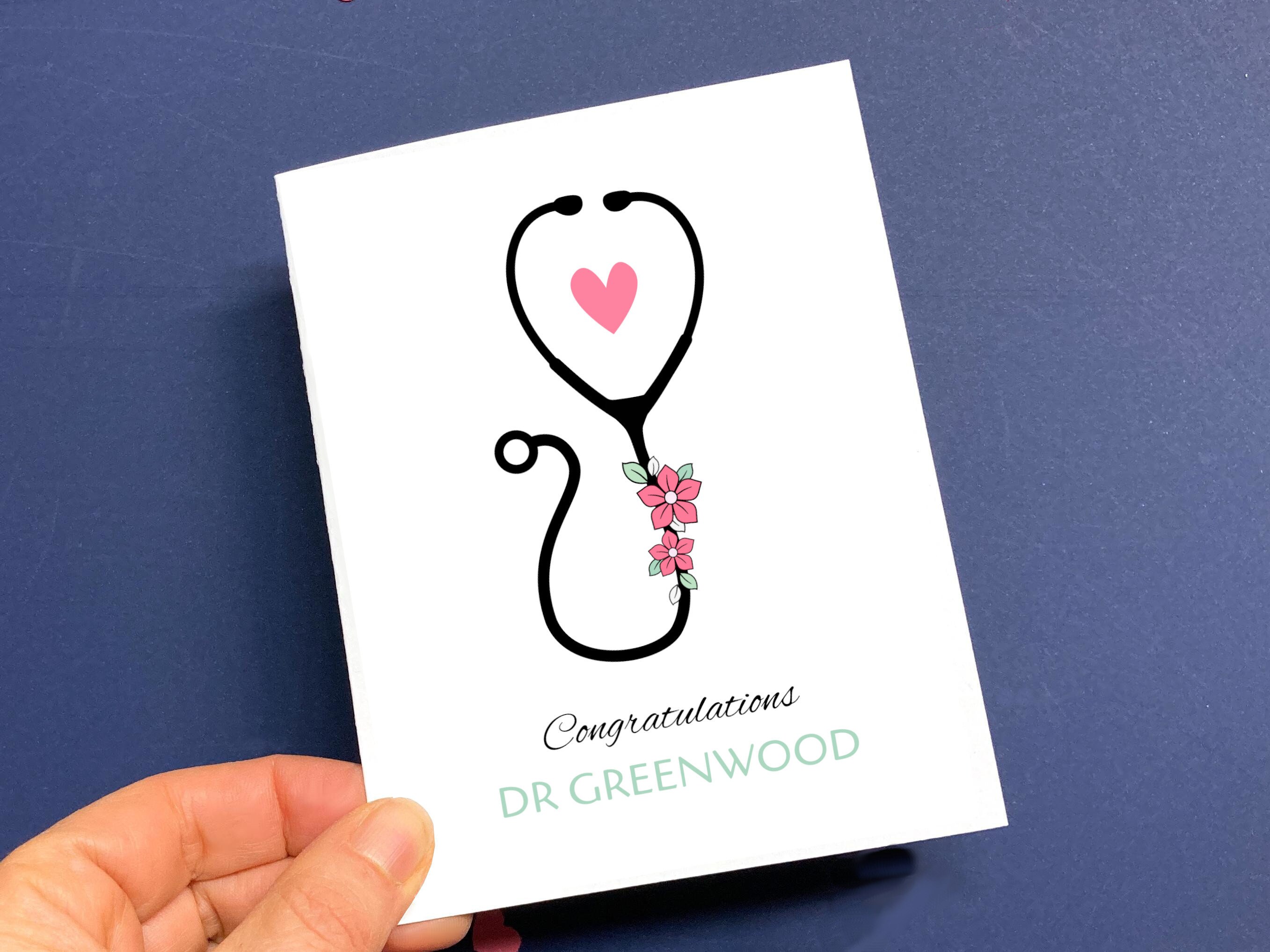 Doctor Graduation Card, New Nurse, Congratulations Card - Etsy