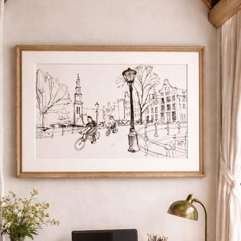 Graphic Drawing Original - Etsy UK