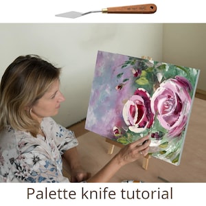 Painting Tutorial Roses Art Lesson English Art Tutorial How to Paint ...