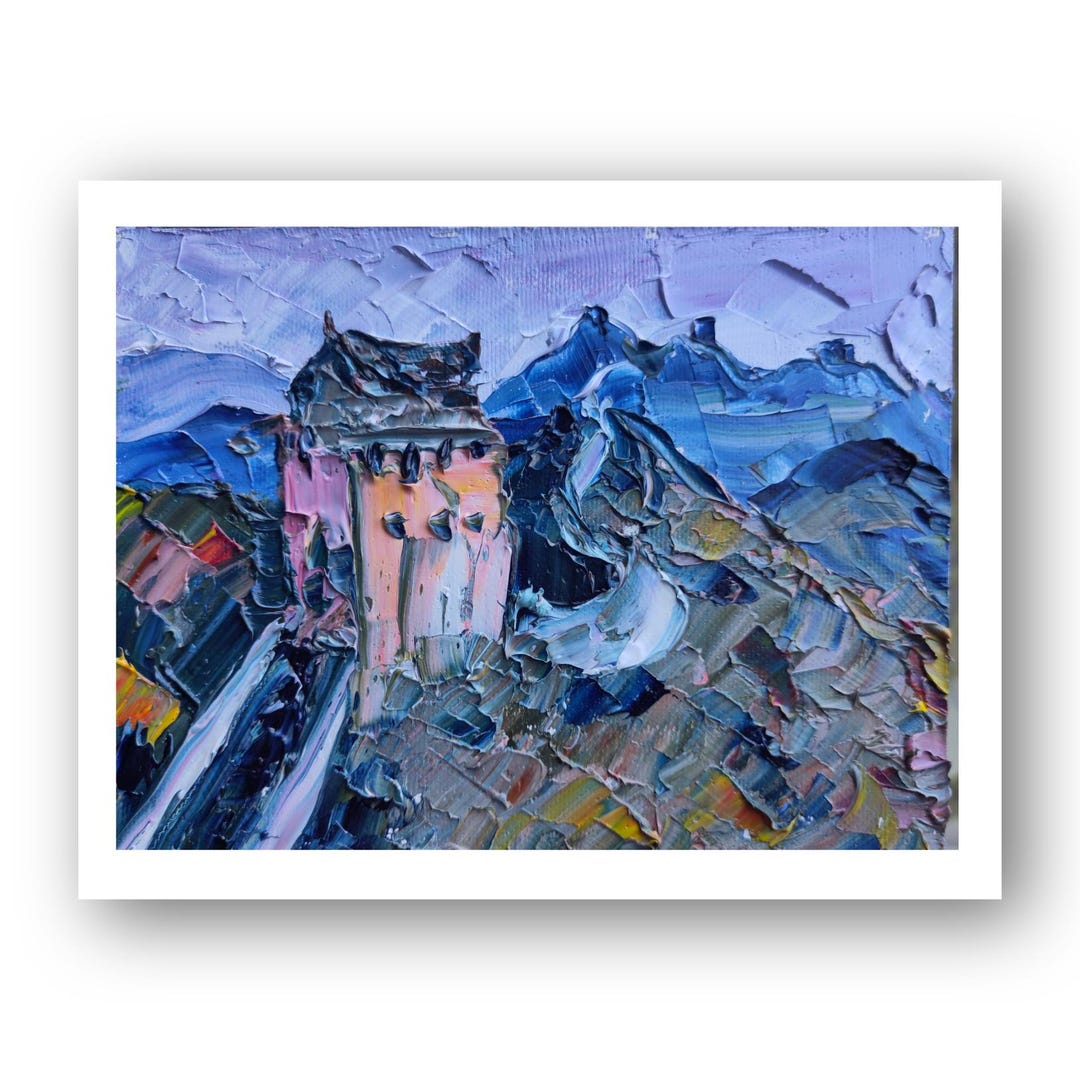The Great Chinese Wall Painting Original Painting Oil Painting the ...