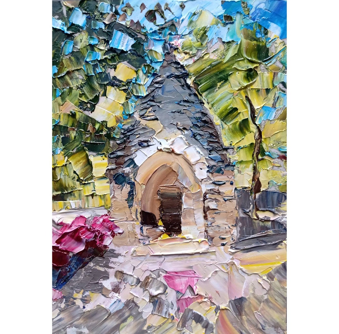 Alberobello Art Original Painting Antico Trullo Art Puglia Art ...