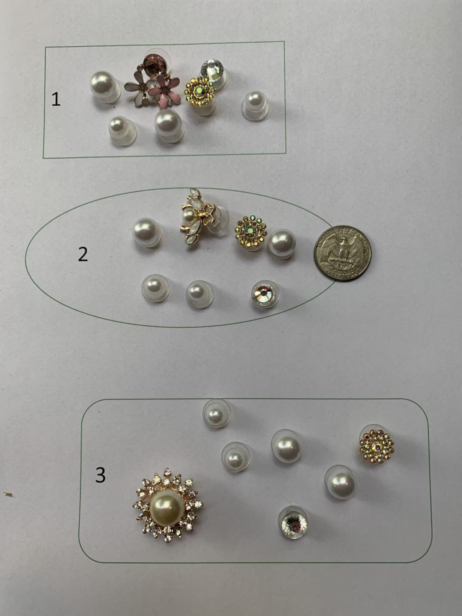 Bling Crocs Chain Charm Set / Diamond Crocs Charm / Pearl Crocs Charm ...