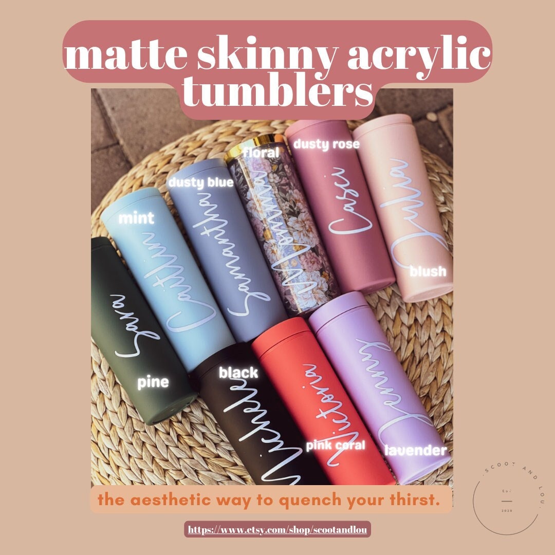 Personalized Tumbler With Straw 18 Oz Custom Tumbler With - Etsy