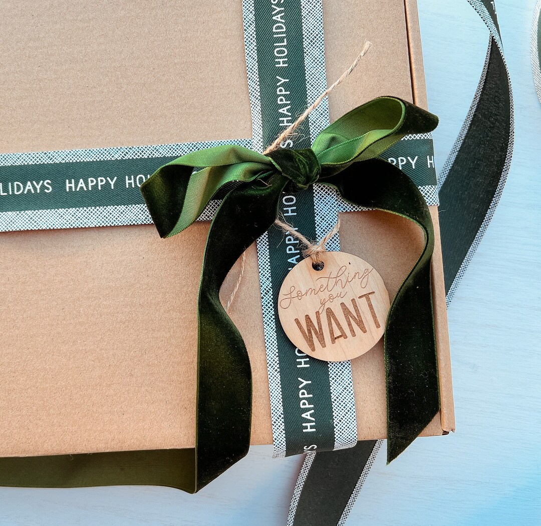 Something Gift Tags, Christmas Gift Tags, Intentional Gift Tag, Minimal ...