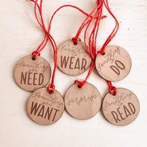 Something Gift Tags, Christmas Gift Tags, Intentional Gift Tag, Minimal ...