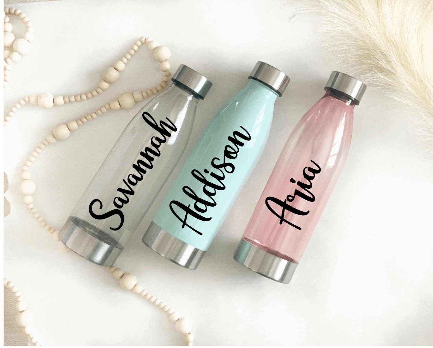 Personalized Water Bottle Water Bottles Name Water Bottle | Etsy