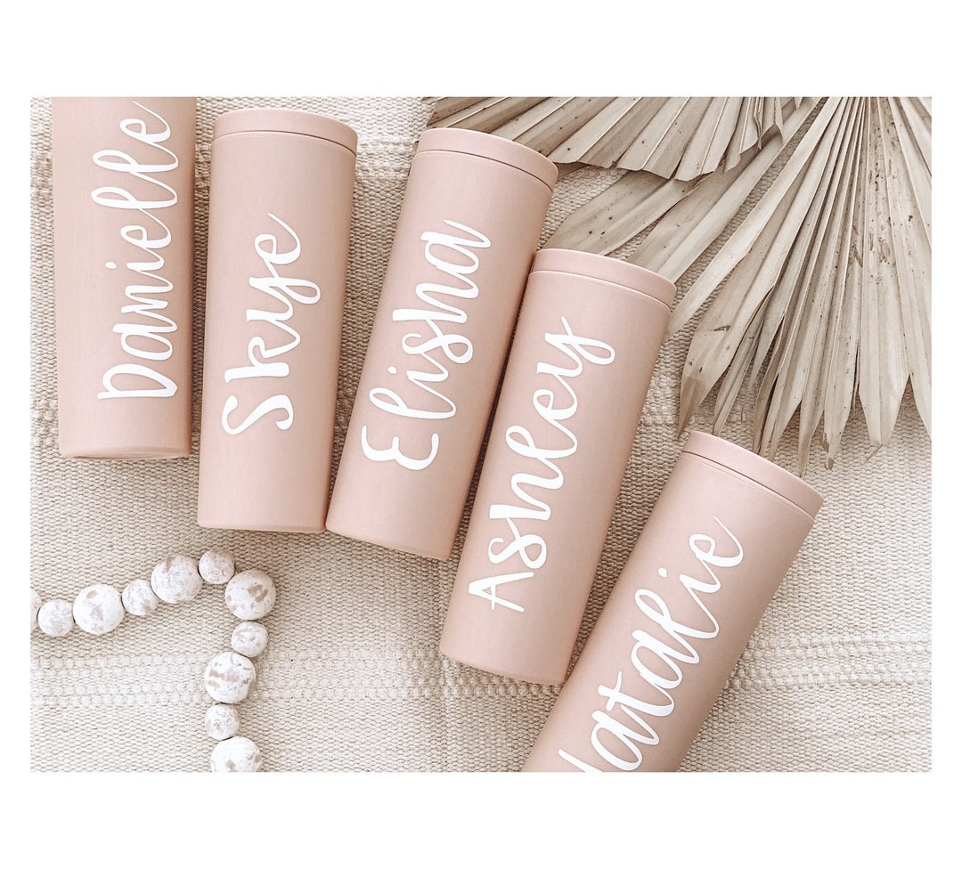 Personalized Tumbler With Straw 18 Oz, Custom Tumbler With Straw Lid ...