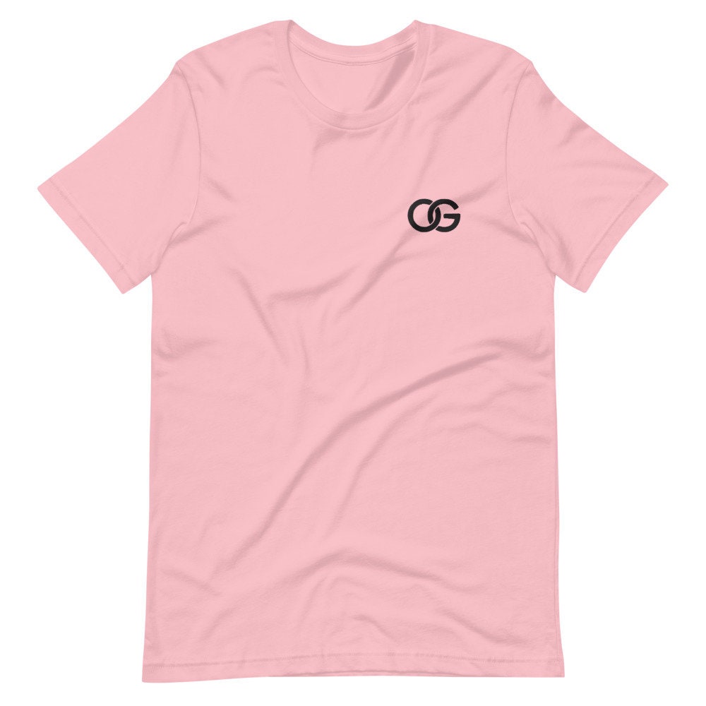 OG Embroidered Short-sleeve Unisex Premium T-shirt Summer Tee Original ...