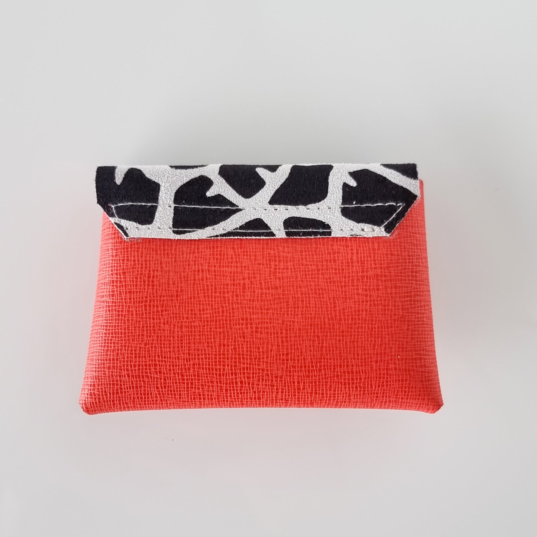 Blue Leather Coin Purse, Colorful Genuine Leather Coin Purse, Animal ...