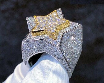 Hip Hop Star Ring | Etsy
