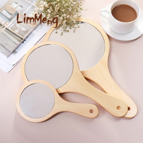 Wood Hand Mirror - Etsy