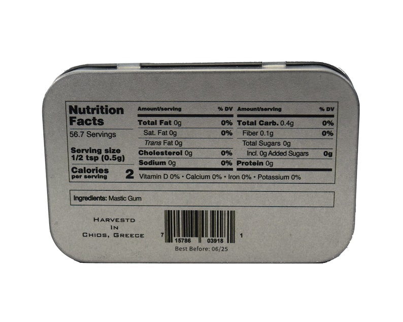 Titans Jaw Mastic Chewing Gum (grade AA) 1 Oz - Etsy