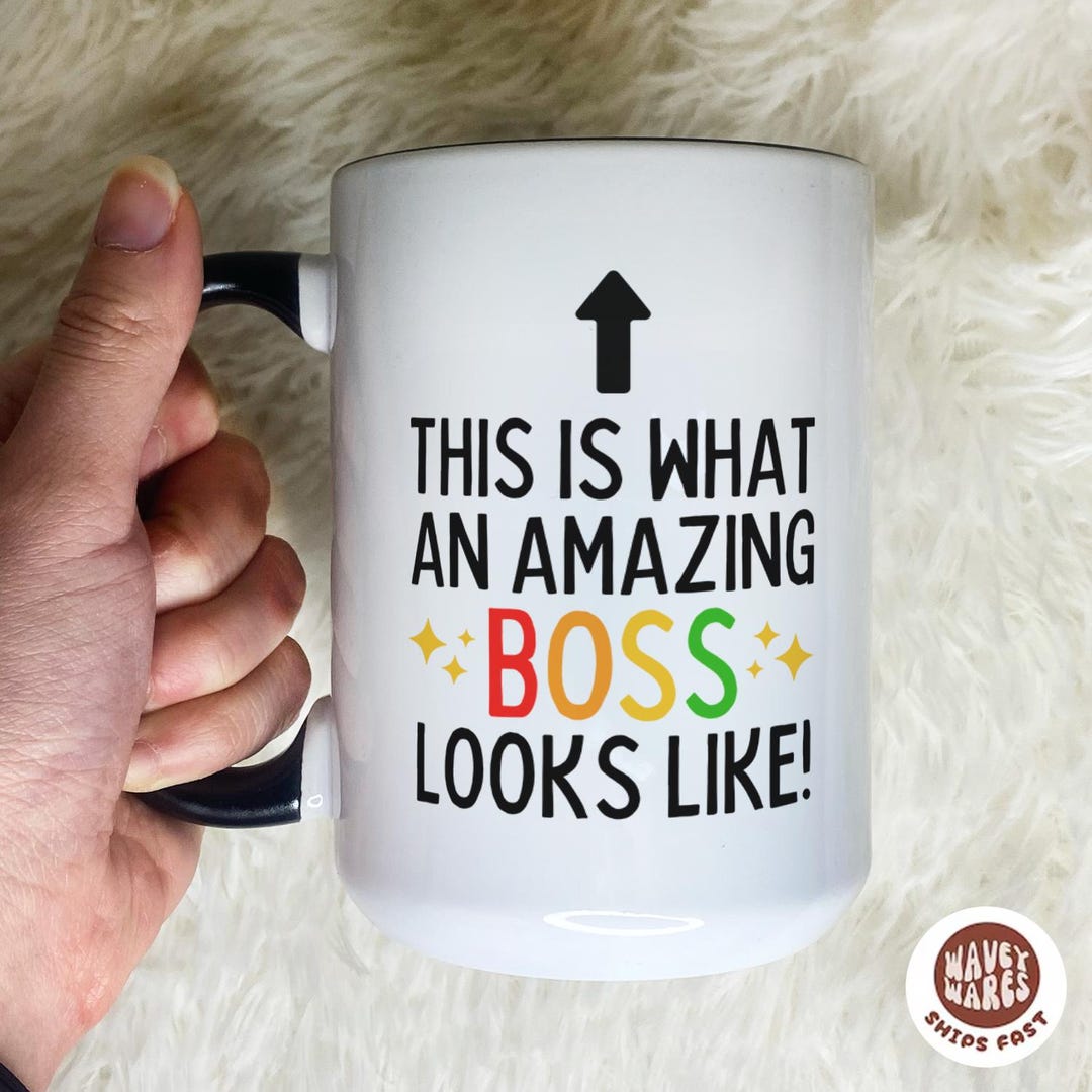 Amazing Boss Gift Mug, Appreciation Gift for Boss, Thank You Gift, Best ...