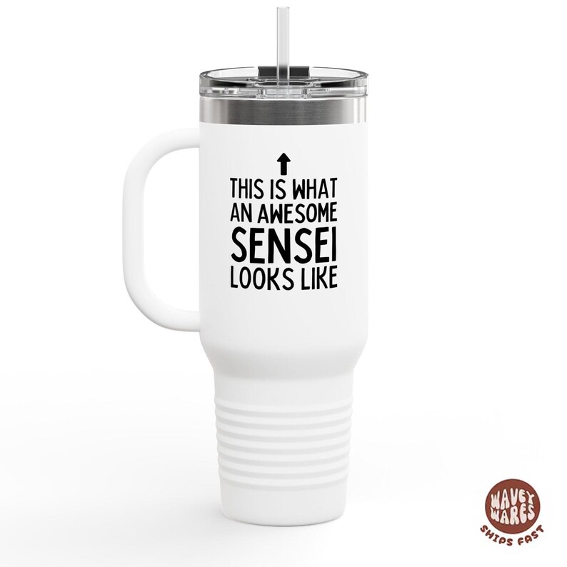Awesome Sensei Coffee Mug Cup Christmas Birthday Gift Idea for ...