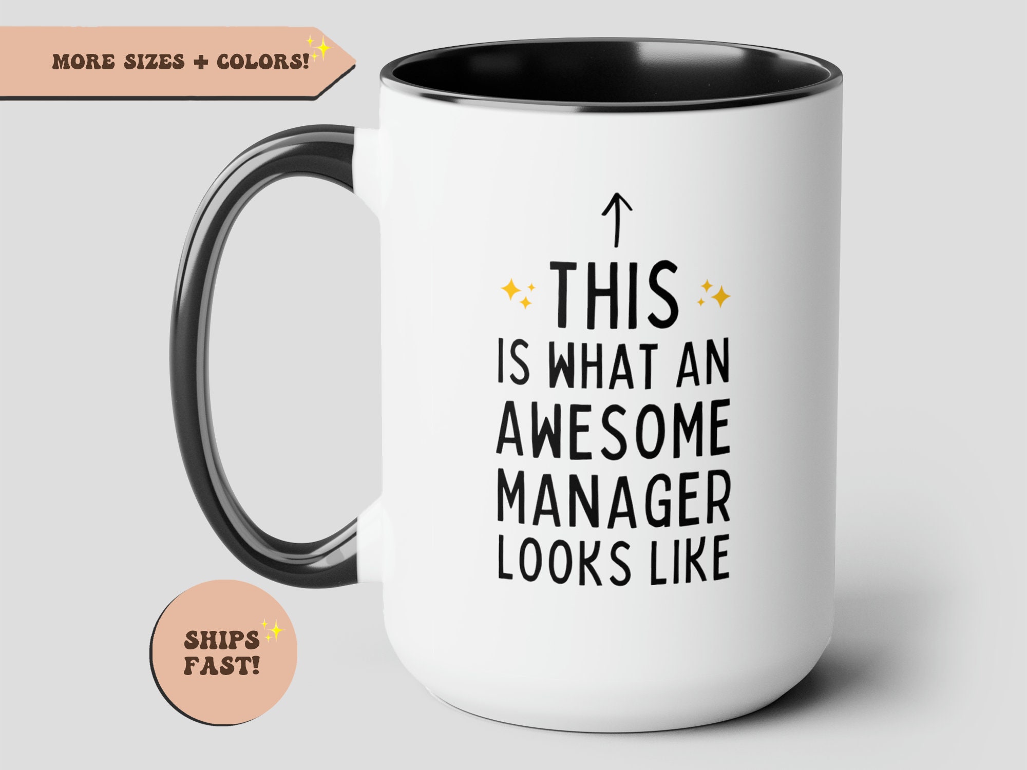 Awesome Manager Funny Coffee Mug, Chaos Coordinator, Funny Boss Gift ...