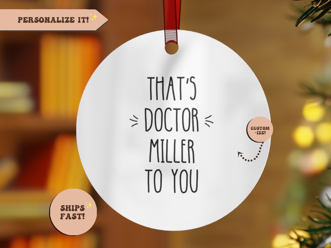 Custom Doctorate Graduation Gift, Personalized Doctor Graduation Gift ...