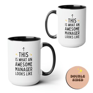 Awesome Manager Funny Coffee Mug, Chaos Coordinator, Funny Boss Gift ...