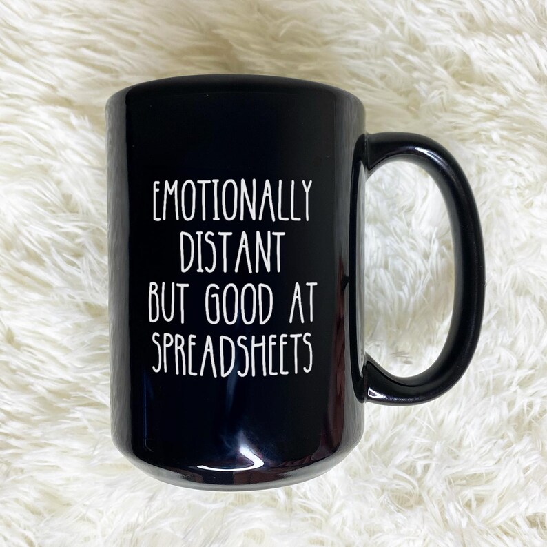 Funny Work Colleague Spreadsheet Gift Coffee Mug, Gift for Coworker ...