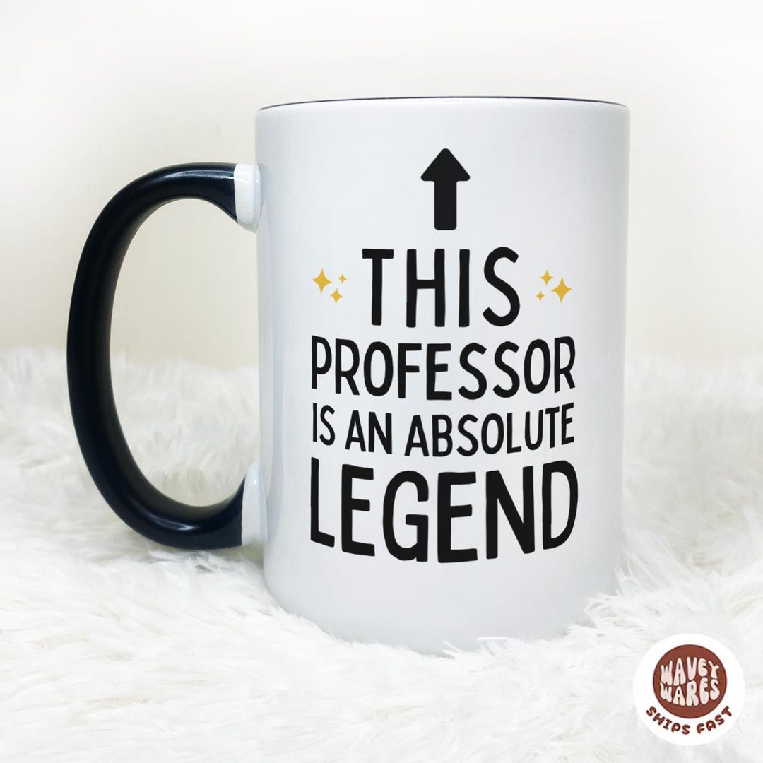 Funny Professor Gift, Scientist Professor Academic Mug, Teacher Mentor ...