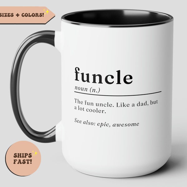 Funny Uncle Mug - Etsy