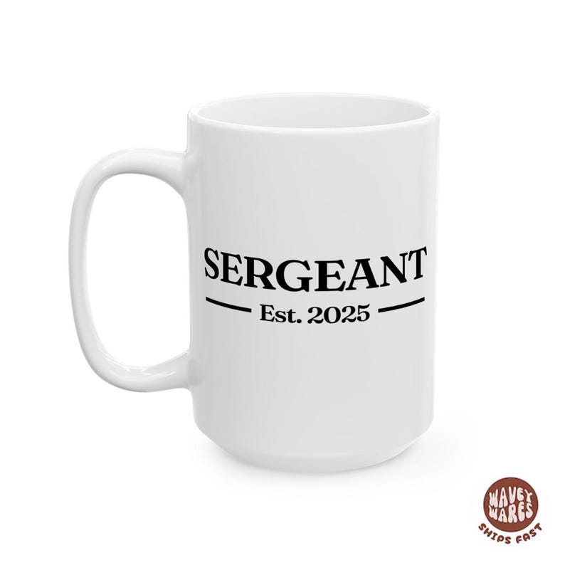 Personalized Sergeant Est Appreciation Gift, Sergeant Gift, Custom ...