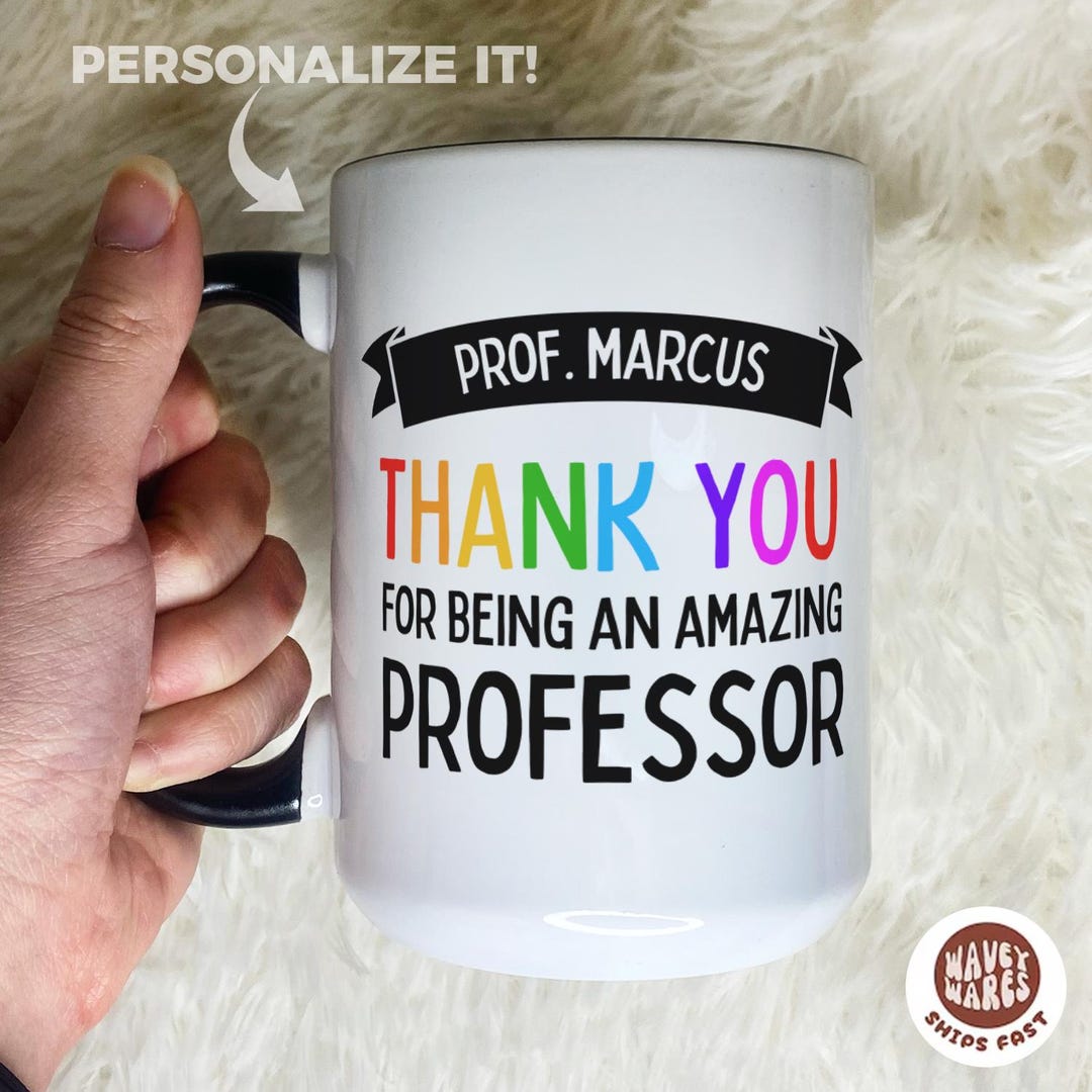 Personalized Amazing Professor Gift, Phd Student Gift, Phd Graduation ...