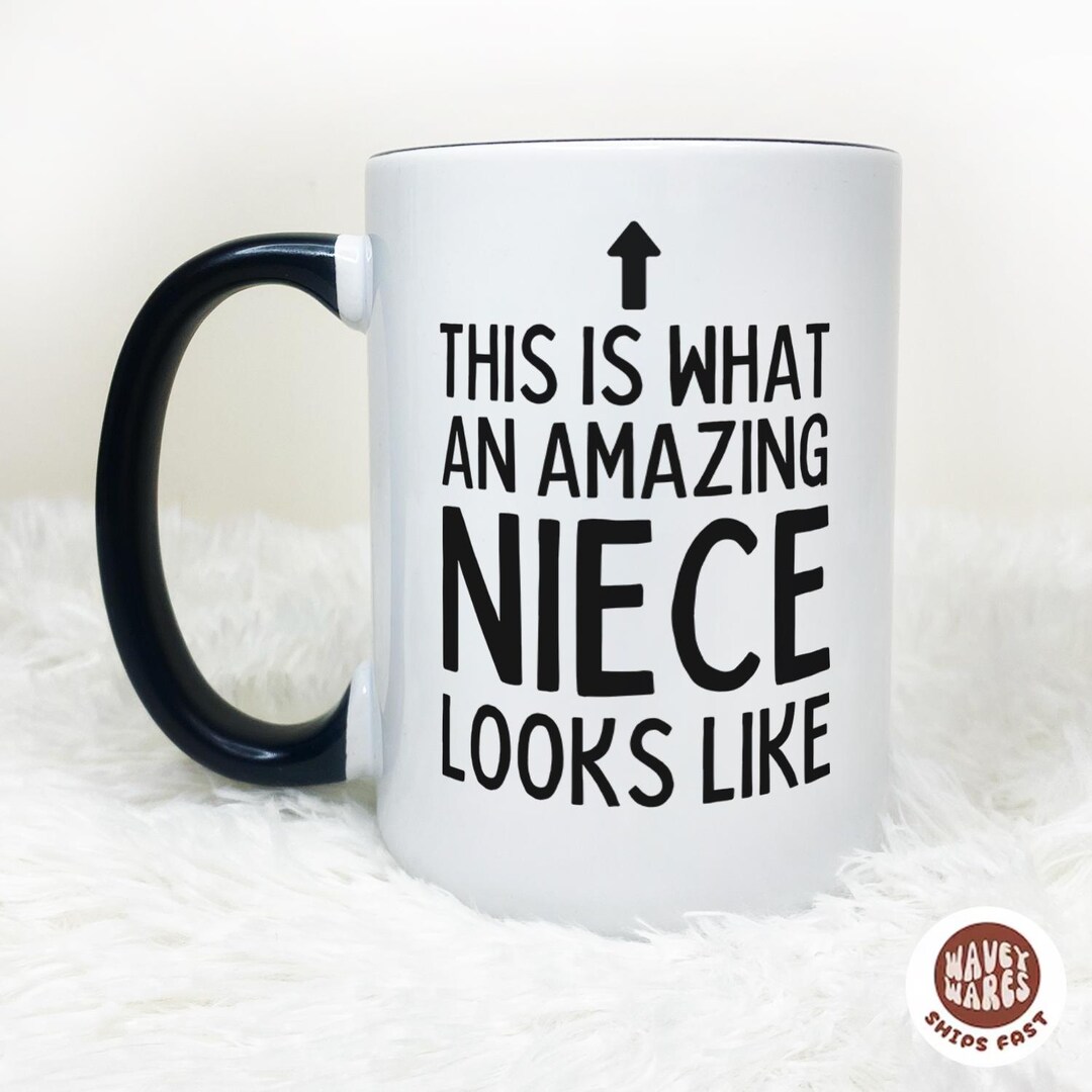 Amazing Niece Gift From Aunt Uncle, Personalized Gift, Custom Coffee ...
