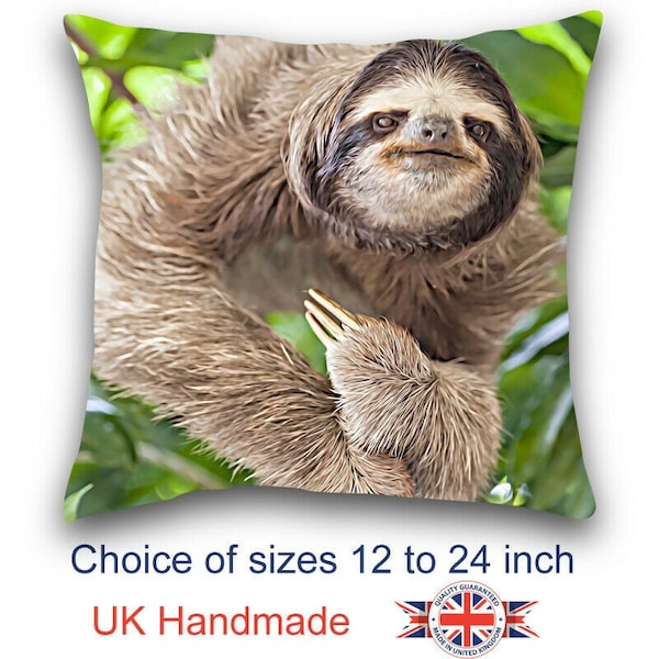 Sloth Pillow - Etsy UK
