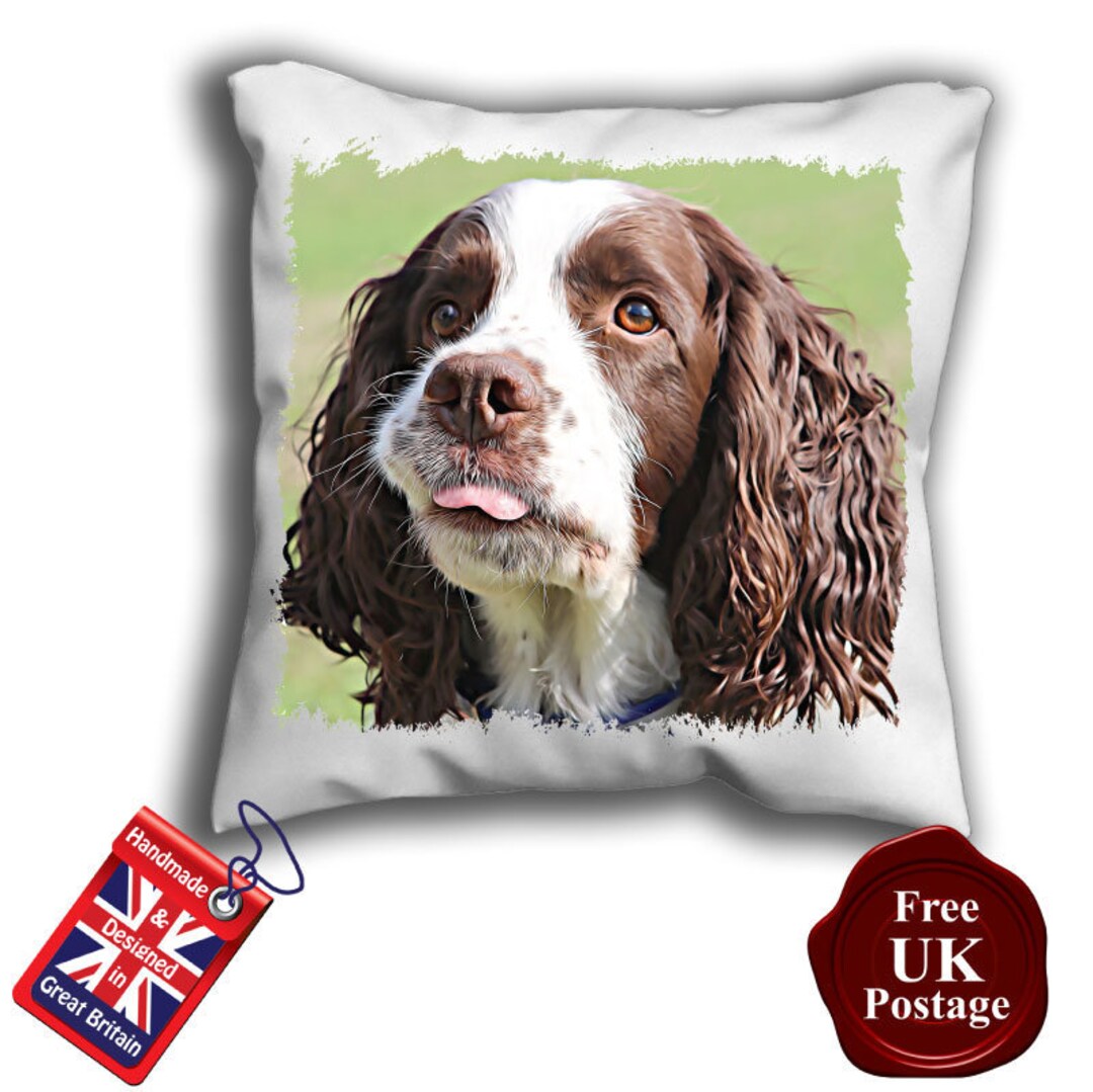 Springer Spaniel, Springer Spaniel Cushion, Springer Spaniel Pillow ...