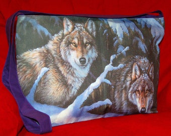 Wolf Handbag - Etsy