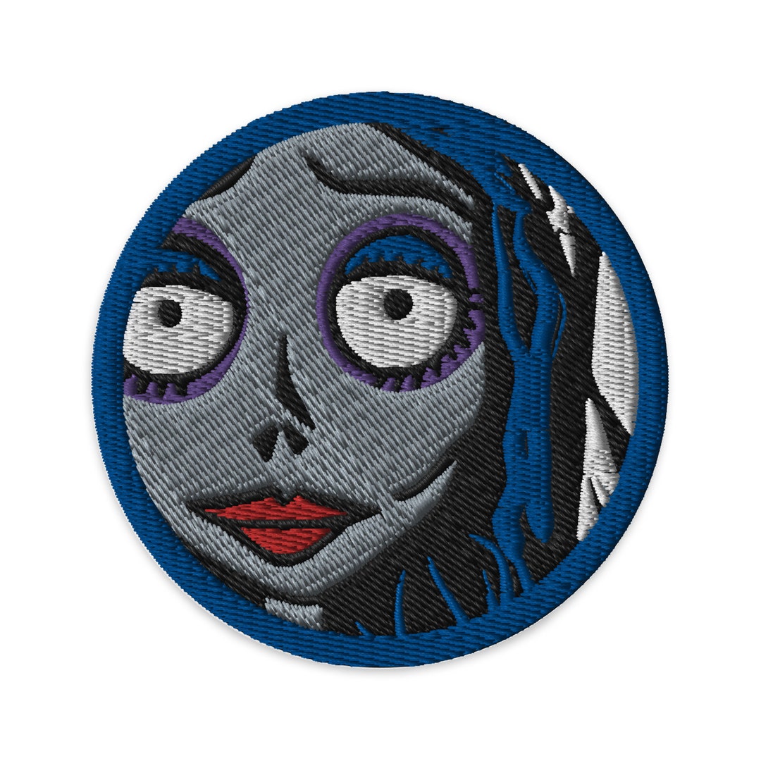 Emily the Corpse Bride Embroidered Patches - Etsy