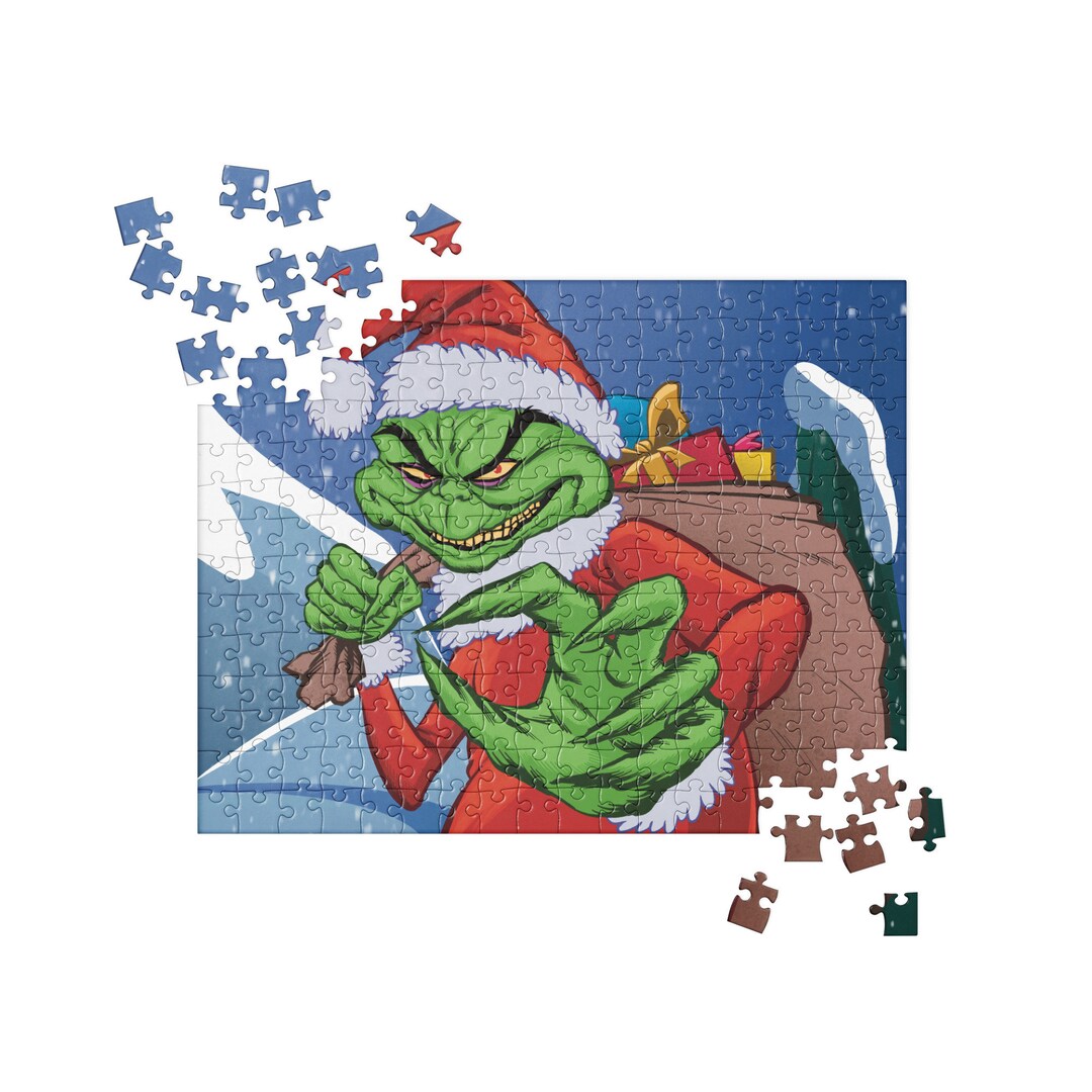 The Grinch 252 Pcs Jigsaw Puzzle - Etsy
