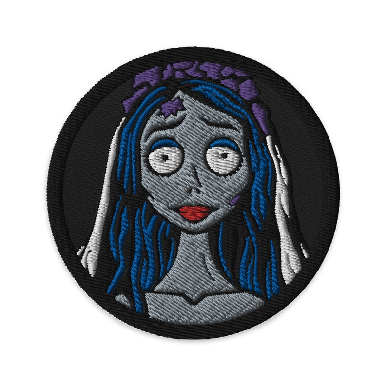 Emily the Corpse Embroidered Patches - Etsy