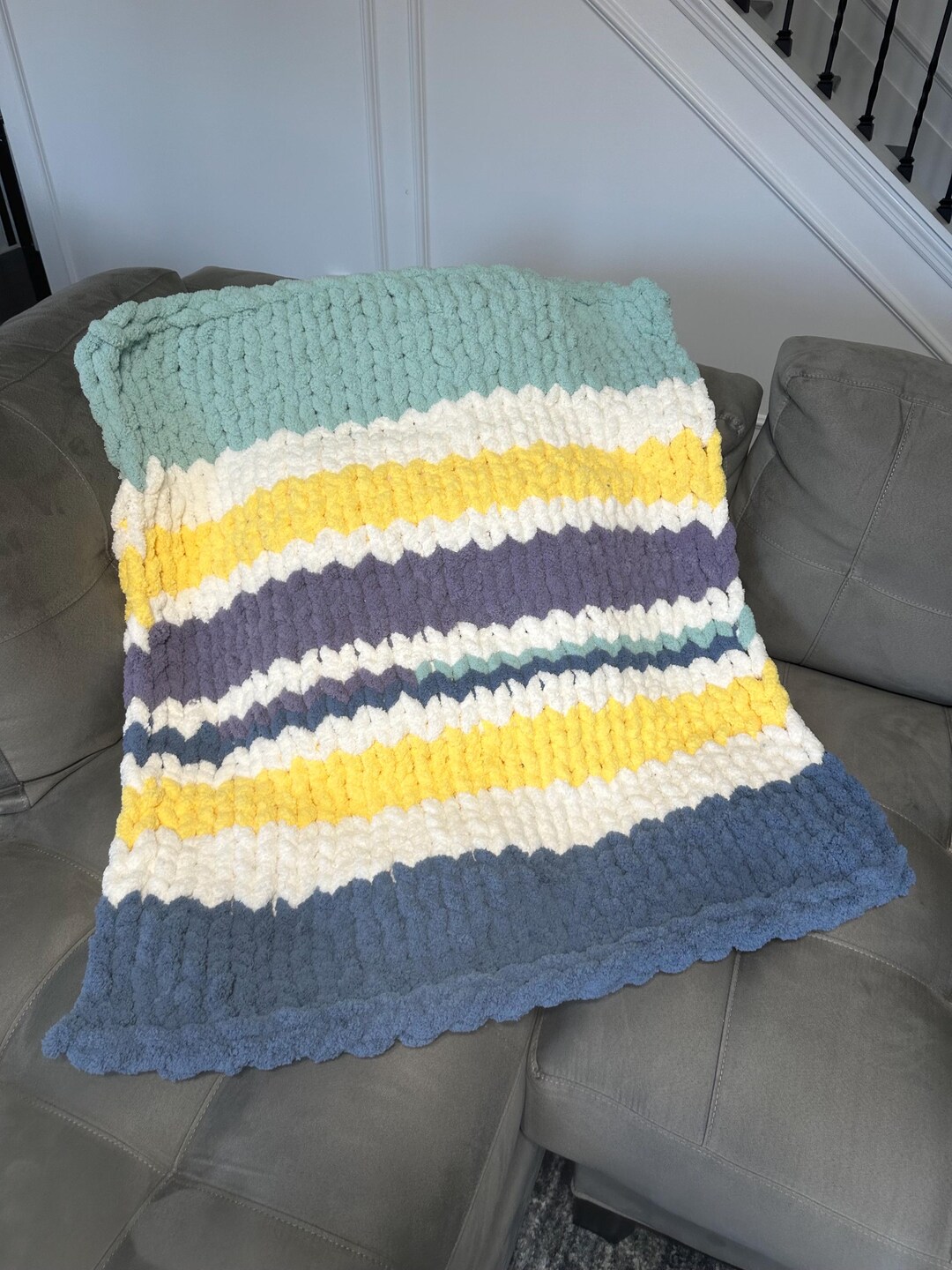 Baby/toddler Chunky Blanket - Etsy