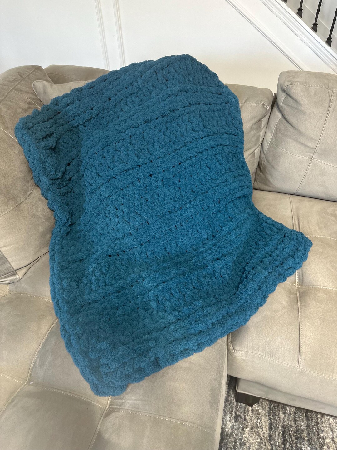 Baby/toddler Chunky Blanket - Etsy