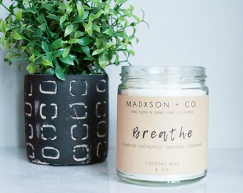 Menthol Candle - Etsy
