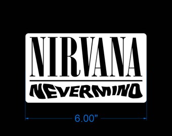 Nirvana Sticker | Etsy