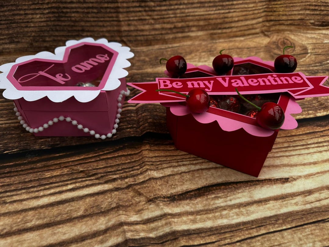 Heart Box - Etsy