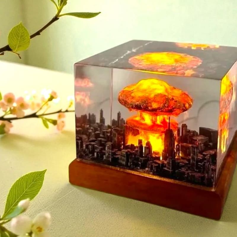 Nuke Lamp - Etsy