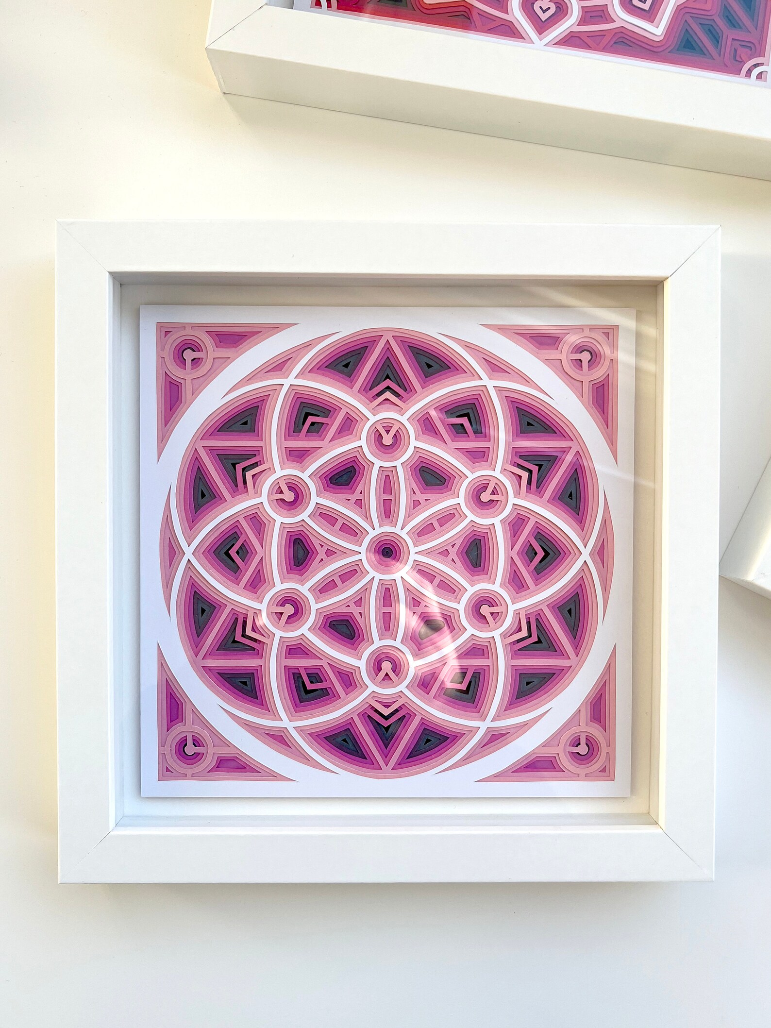 Paper Cut Mandalas Mandala Set Hand Made Mandalas Hand Cut - Etsy