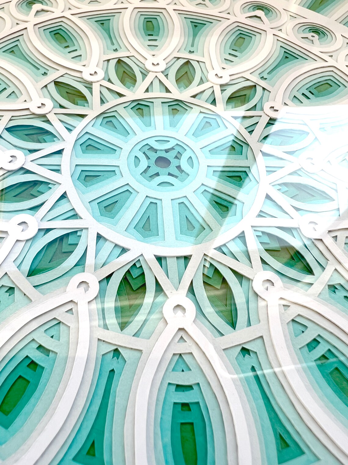 Paper Cut Mandalas Mandala Set Hand Made Mandalas Hand Cut - Etsy