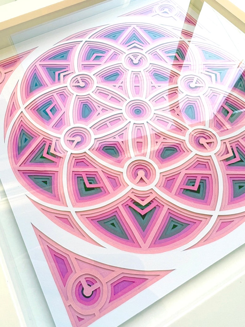 Paper Cut Mandalas Mandala Set Hand Made Mandalas Hand Cut - Etsy