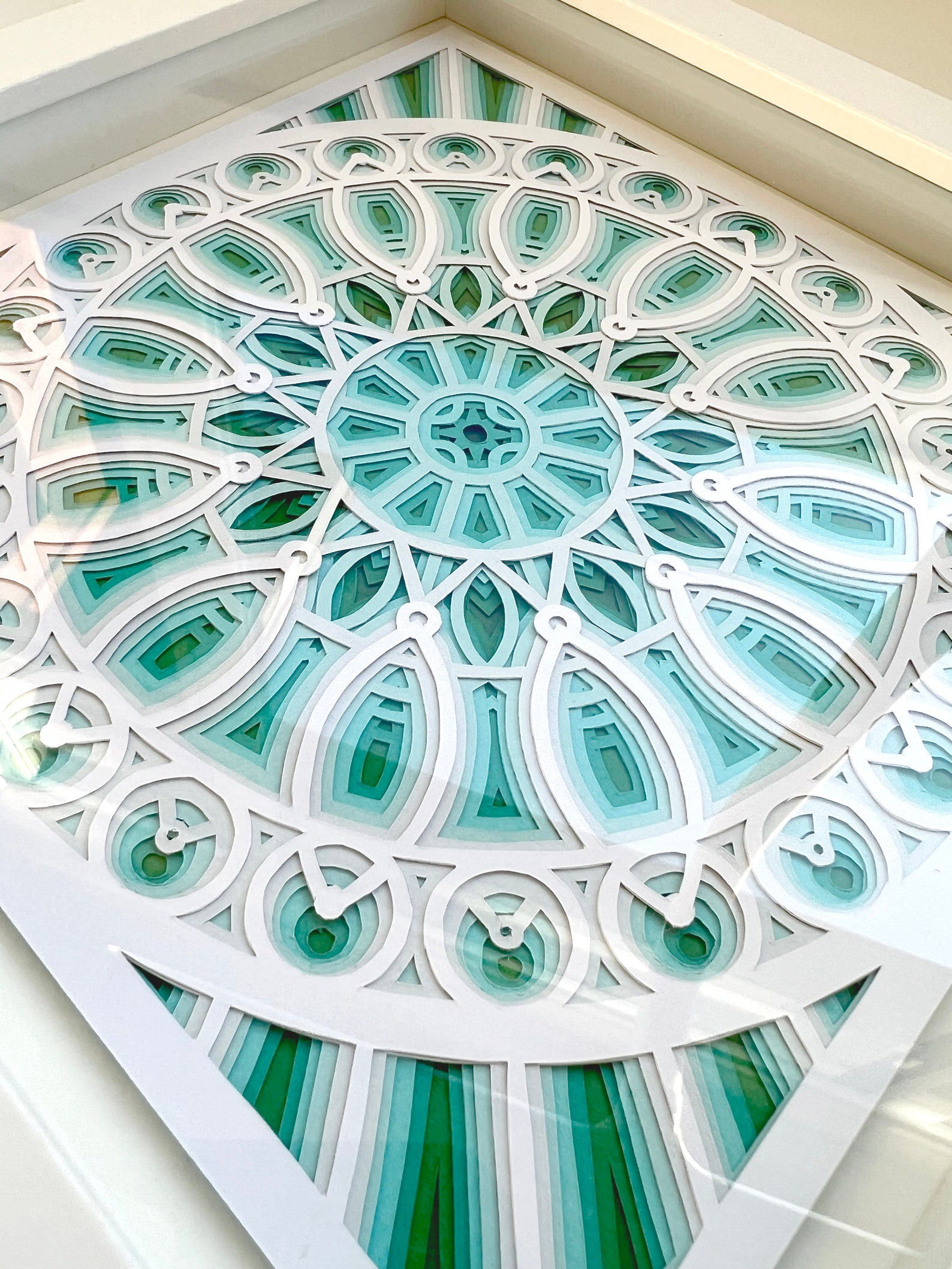 Paper Cut Mandalas Mandala Set Hand Made Mandalas Hand Cut - Etsy