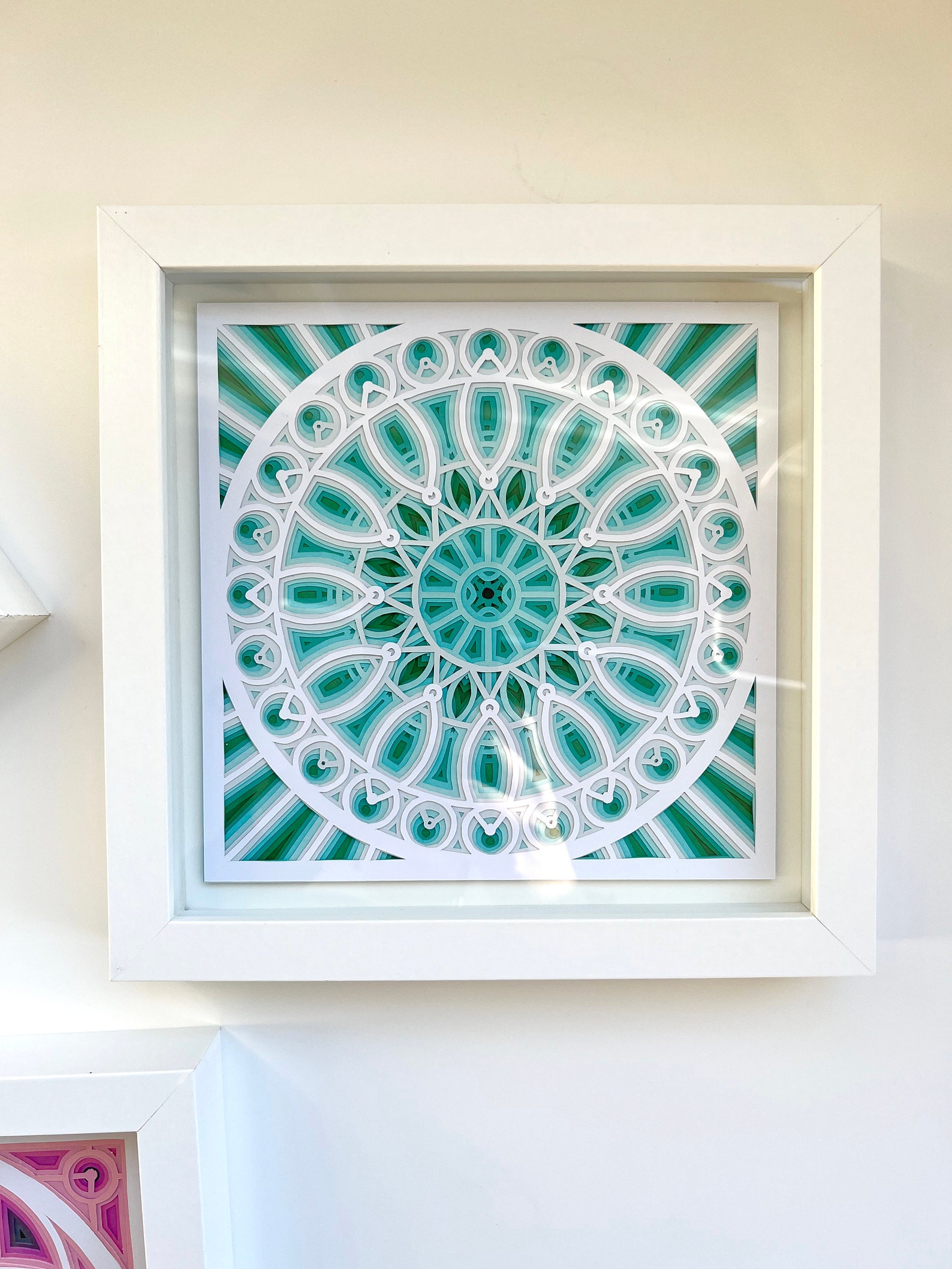 Paper Cut Mandalas Mandala Set Hand Made Mandalas Hand Cut - Etsy