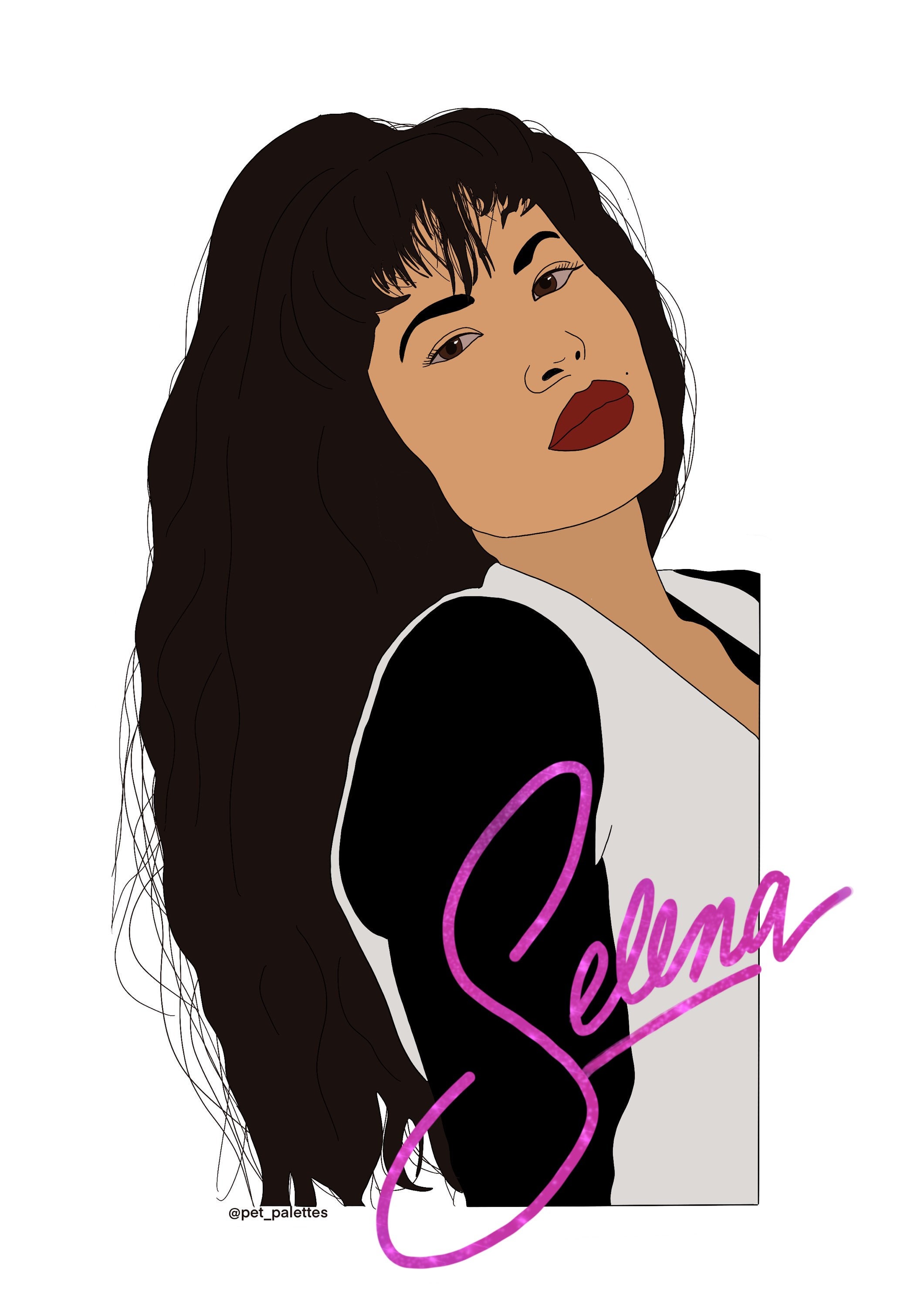 Selena Sticker Música Tejano Quintanilla Calcomanías - Etsy España