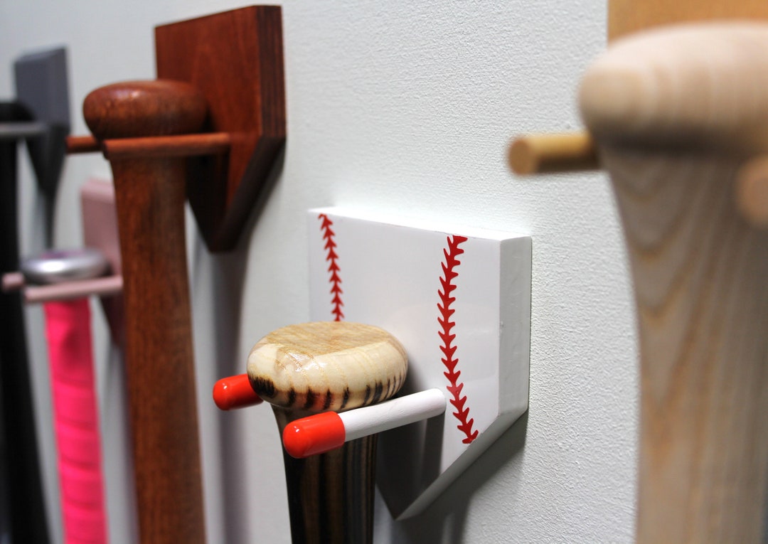 Baseball Bat Wall Mount - Etsy