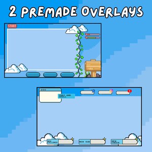 Video Game Pixel Art Twitch Stream Package | RPG Games | Twitch Bundle ...