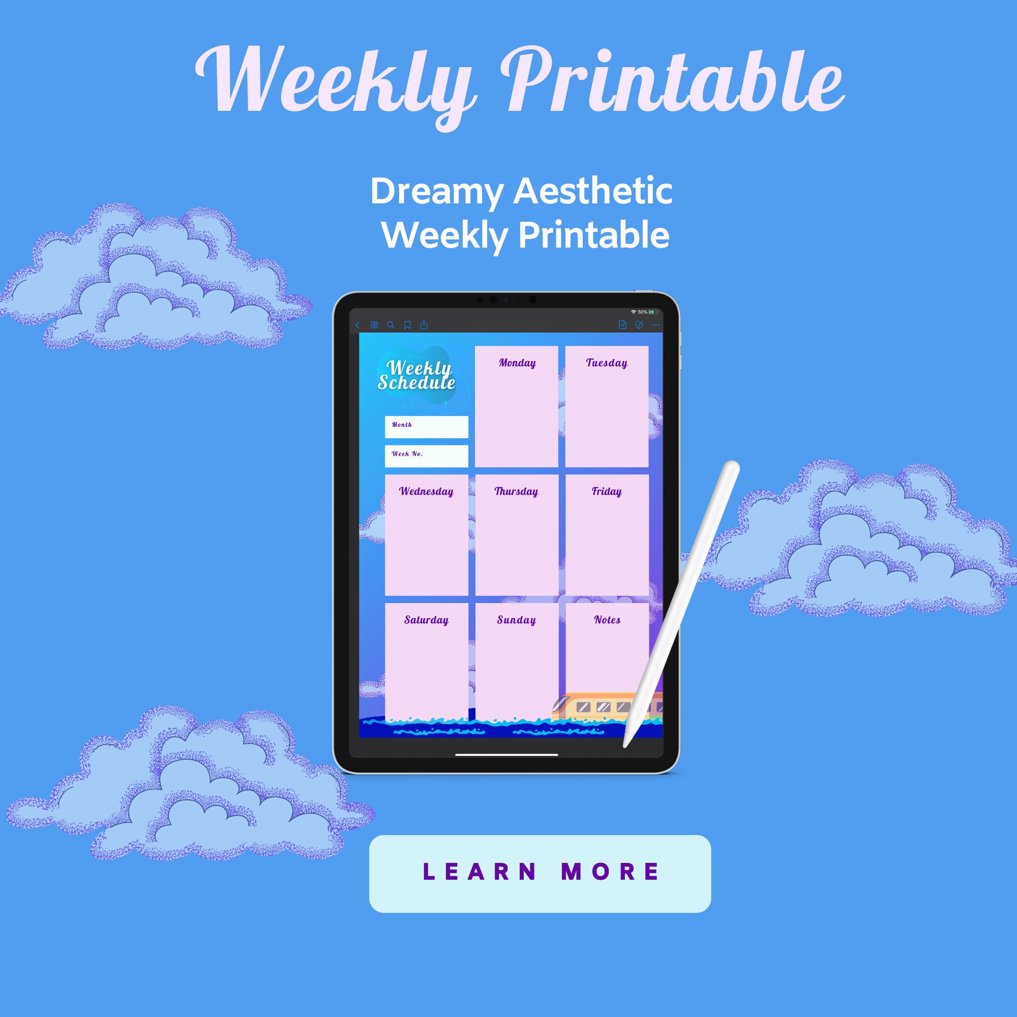 Productivity Planner / Dreamer Aesthetic Download Now - Etsy